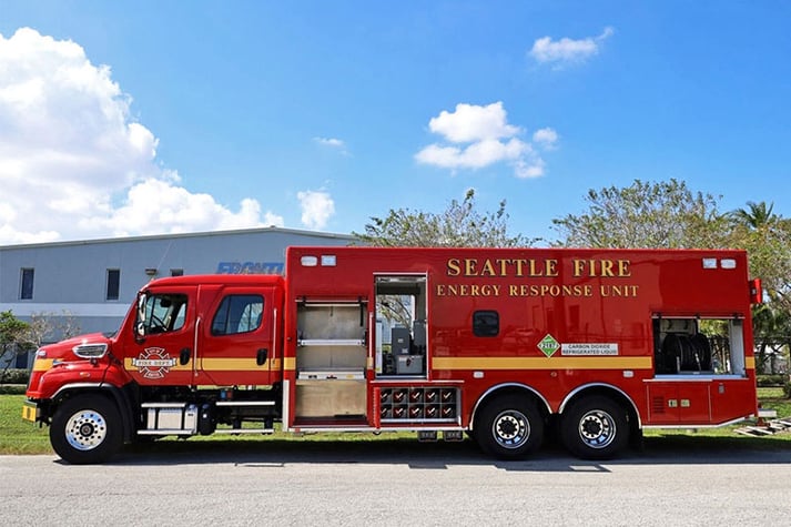 Seattle Fire Department Unveils Frontline Communications Vehicle ...