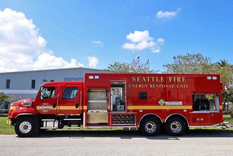 Seattle Fire Department Unveils Frontline Communications Vehicle ...